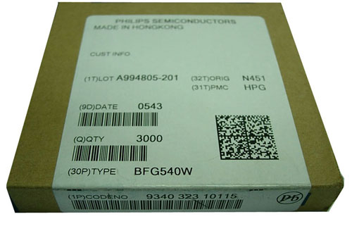 BFG540W (BFG540W/X; BFG540W/XR) 原装 现货 热卖中 - Sumzi Electronics Co., Ltd