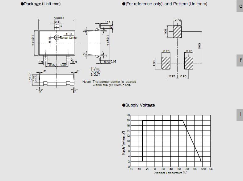 现货供应 日本旭化成双极锁存型霍尔开关 EW632_霍尔开关_维库电子市场网